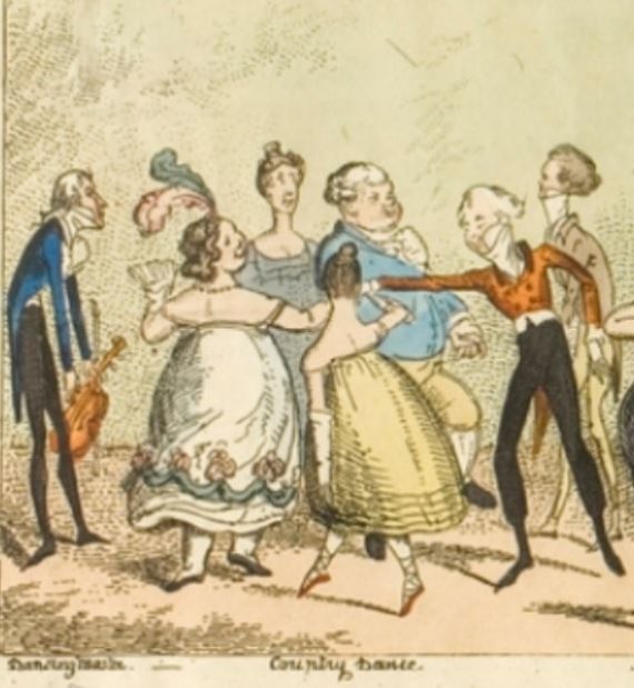 Petite histoire de la danse de société au 18ème siècle - Histoire de bal